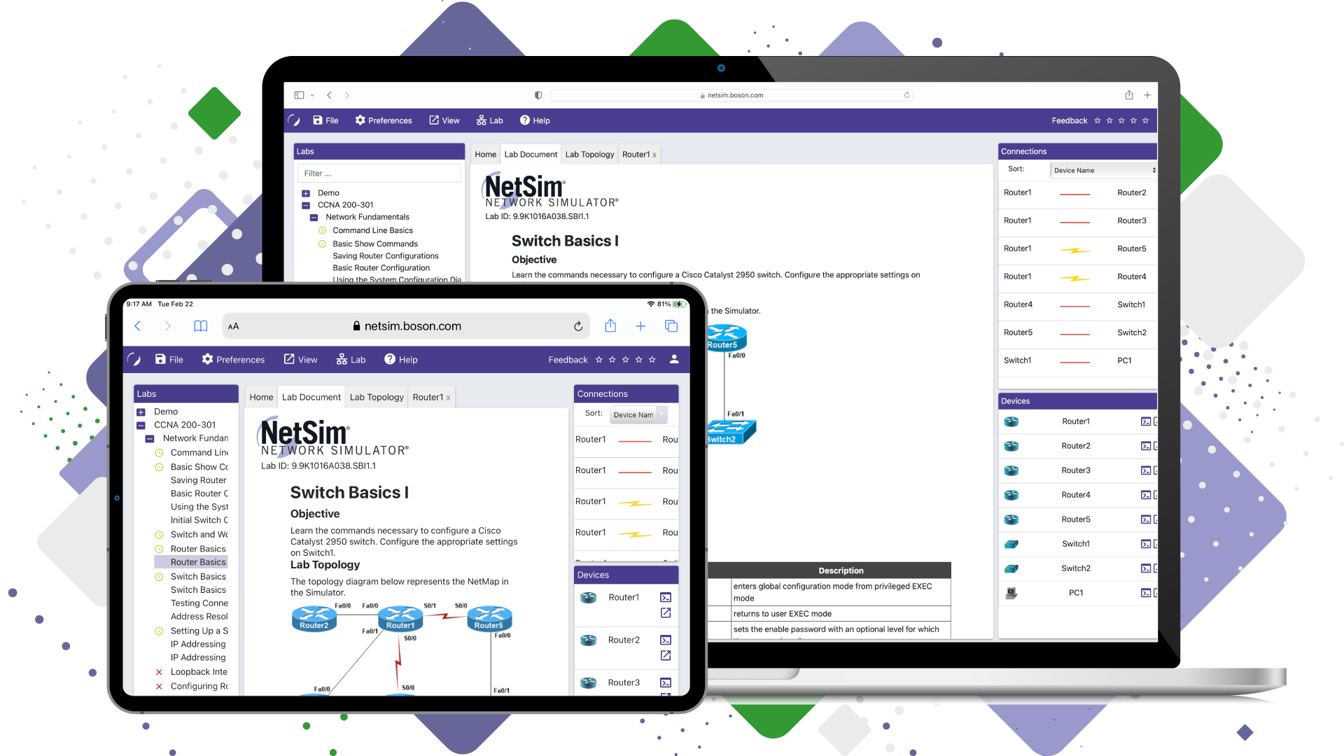 Demos – Network Simulator – IT Practice Exams – Training | Boson